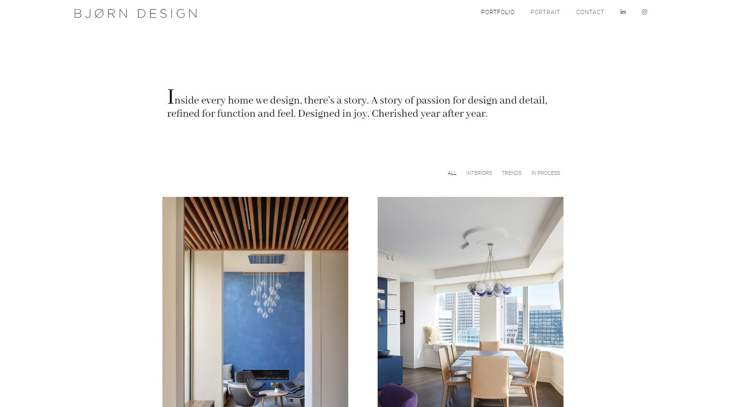 Portfolio - Bjorn Design